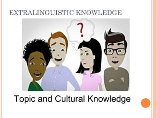 What speakers know | PPT