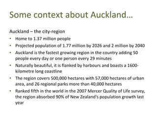 Whats so super about aukland | PPT