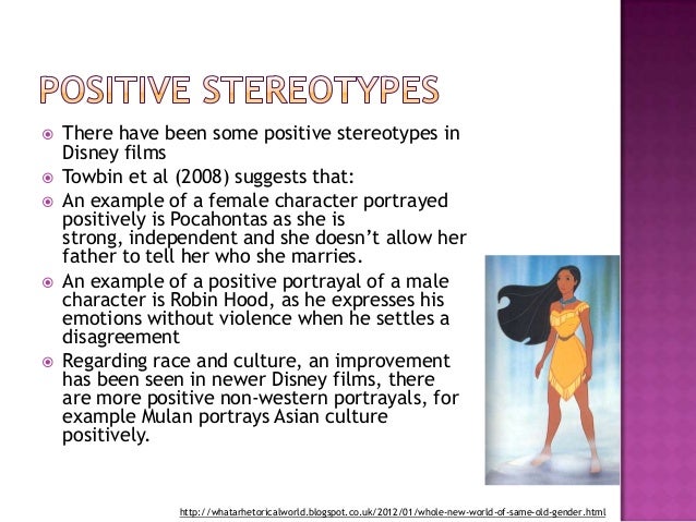 What stereotypes are found in television and films
