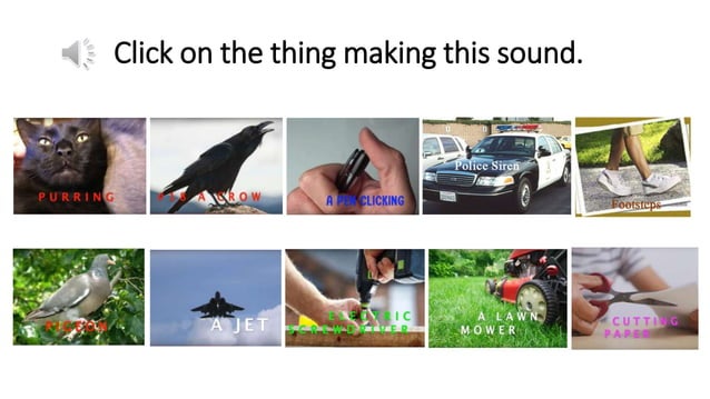 Whats that sound powerpoint | PPTX | Desktop Publishing | Computer ...