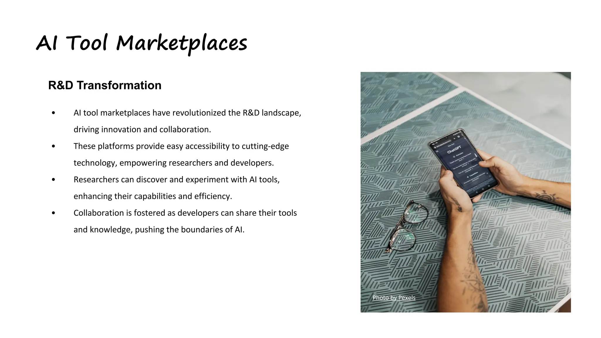 AI Emporium: What's The AI Marketplace Cutting-Edge AI Tools | PPT