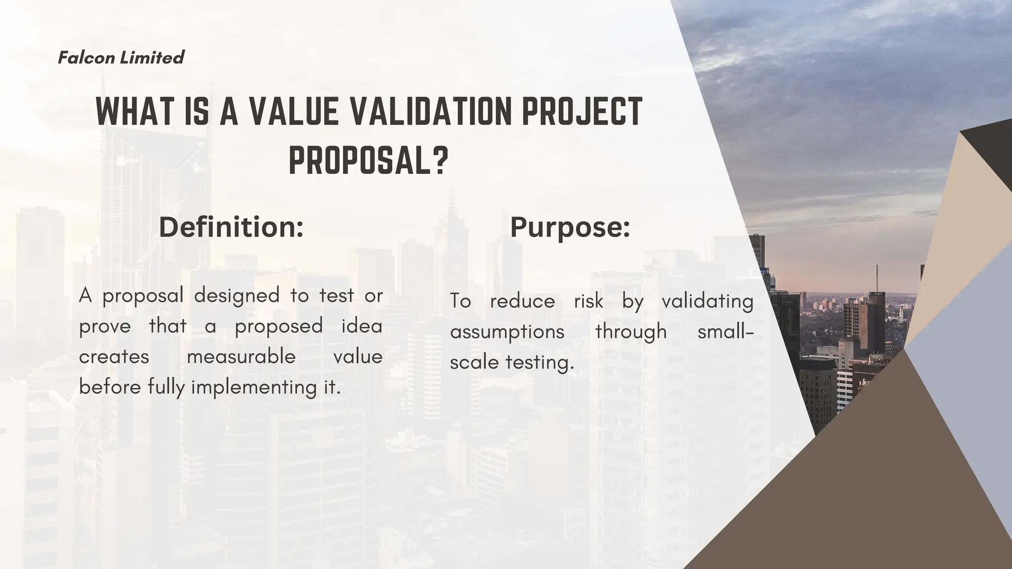 Differences Between Ordinary Project Proposal And Value Validation ...