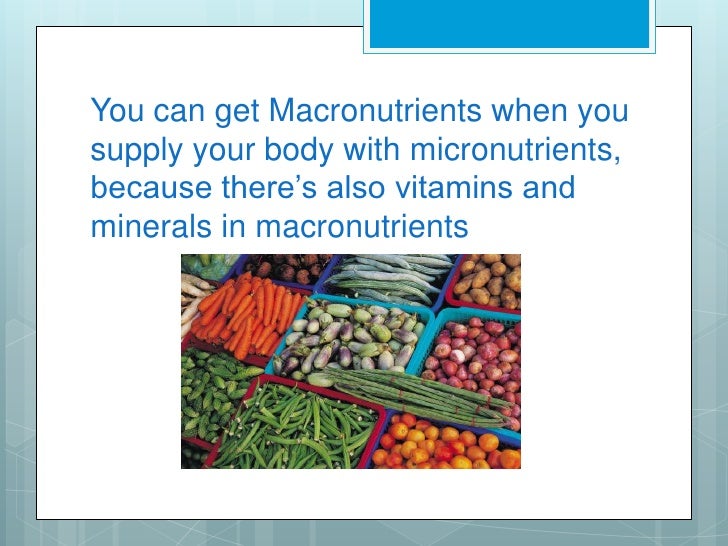 Whats The Difference Between Macronutrients And Micronutrients