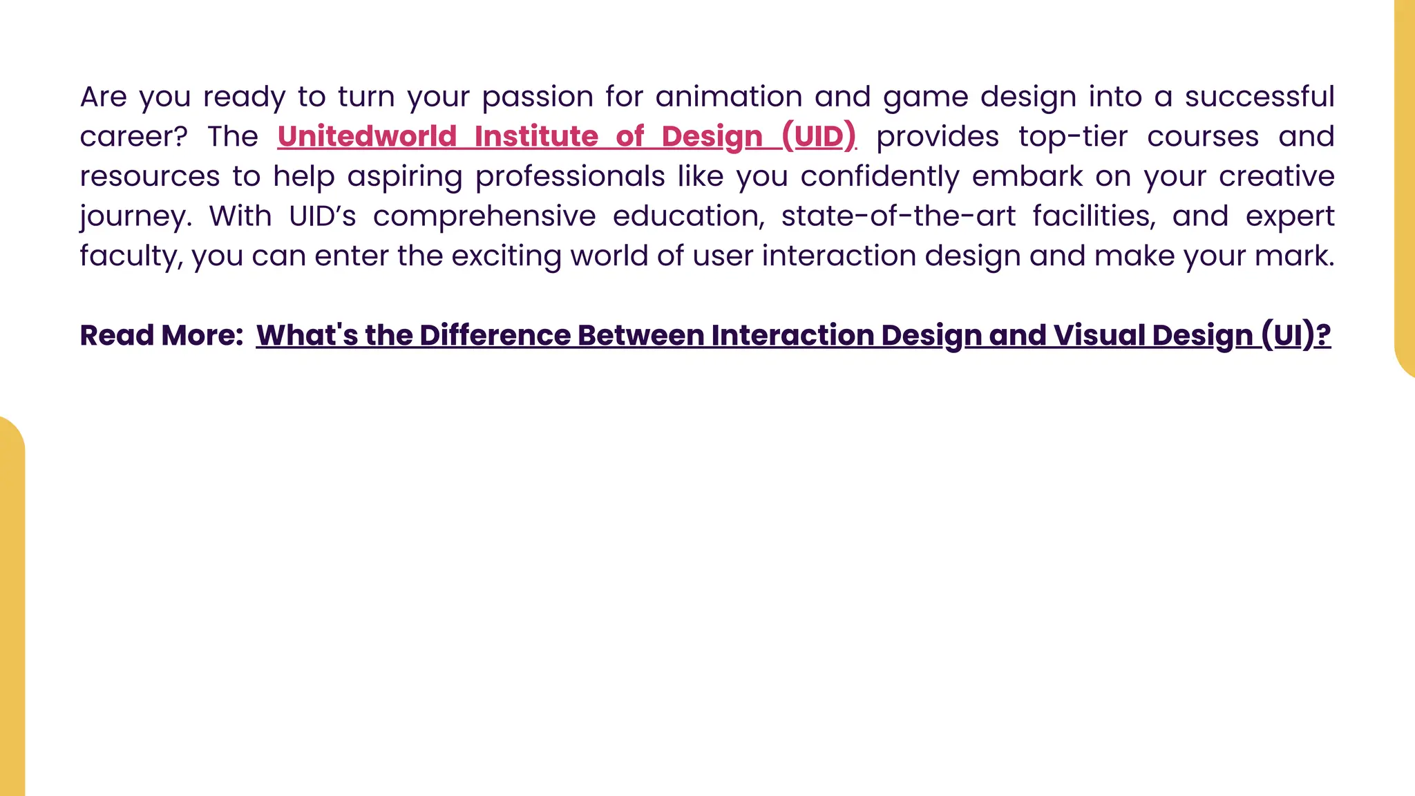 What's the Difference Between nteraction Design and Visual Design (UI ...