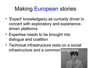 What's the (European) story - Alexander Badenoch | PPT