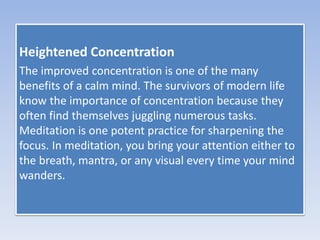 WHAT’S THE IMPORTANCE OF YOGA IN OUR LIFE? | PPTX