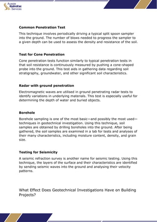 What’s the Reason Behind Geotechnical Investigation’s Increasing ...