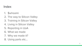 What's the silicon valley internship program | PPTX