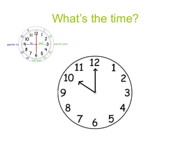 Whats the time