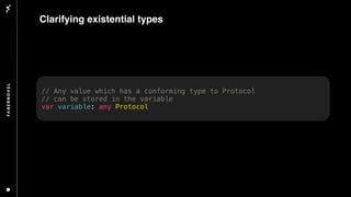 Whats to come with swift generics | PPT