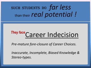 What Subjects or Career Stream To Choose In Class 11 | PDF