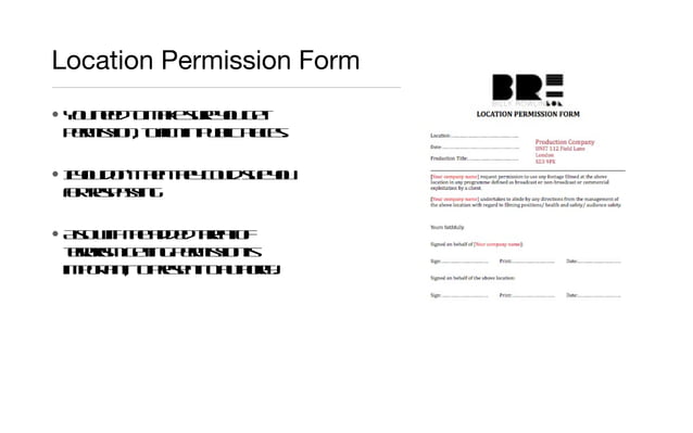 Whats what production paperwork | PPT