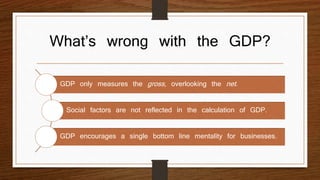 What’s wrong with gdp | PPTX | Indoor Environmental Quality | Home & Garden