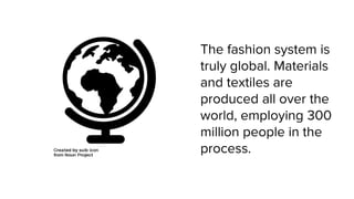 The fashion system | PPTX