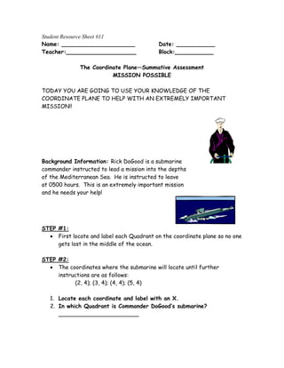 Whats your coordinate | PDF