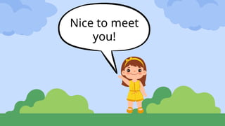 ESL Greeting (What is your name?) Basic conversation | PPTX
