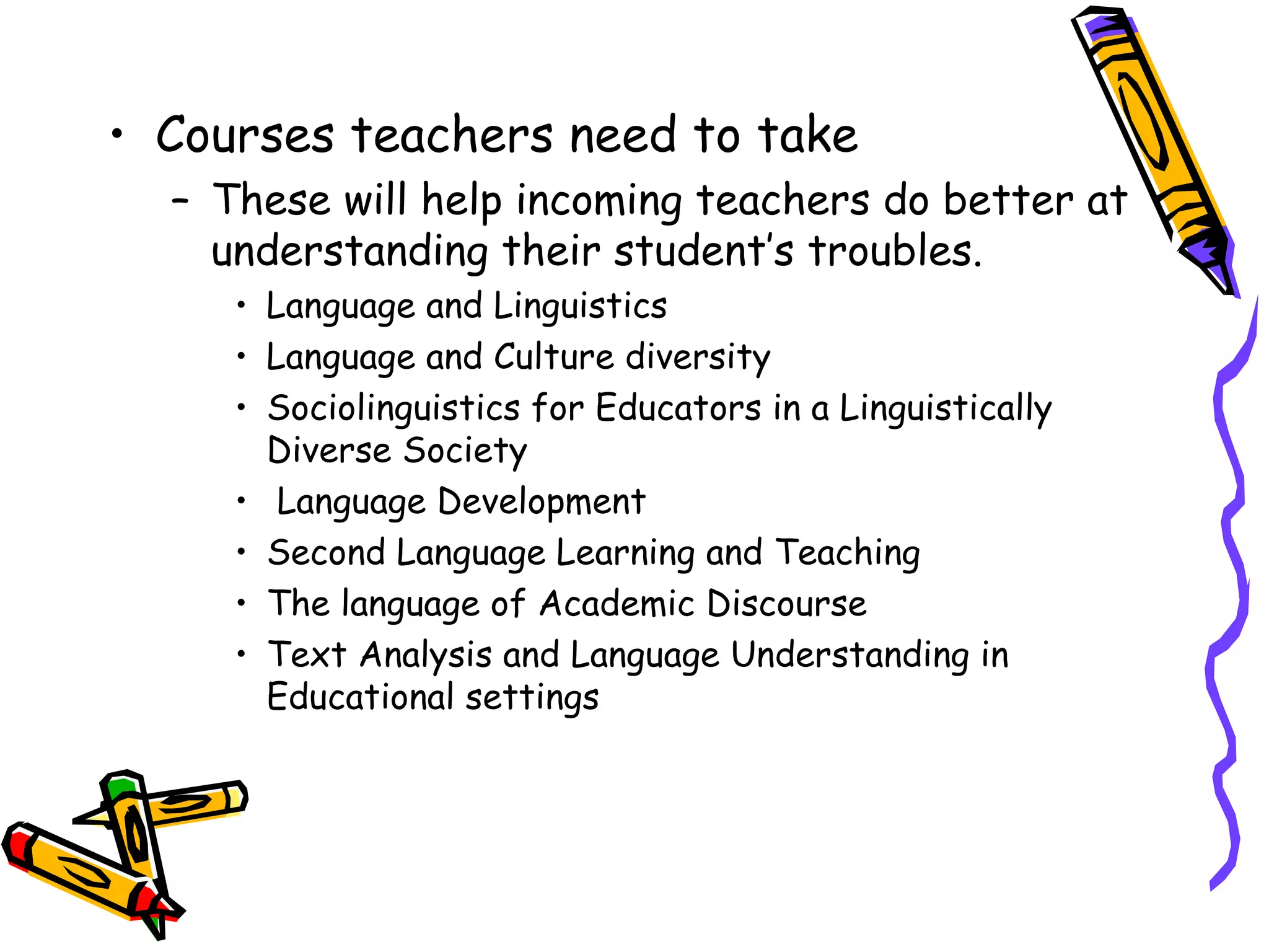 What teachers need to know about languageppt | PPT