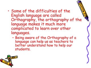What teachers need to know about languageppt | PPT