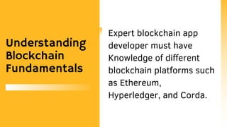 What technical skills are needed to become a Blockchain Developer.pdf