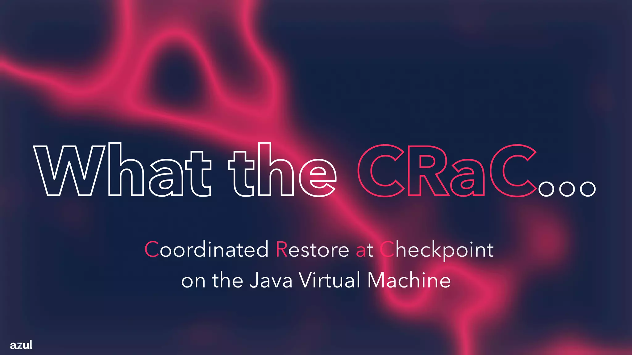 What The Crac Superfast Jvm Startup Ppt