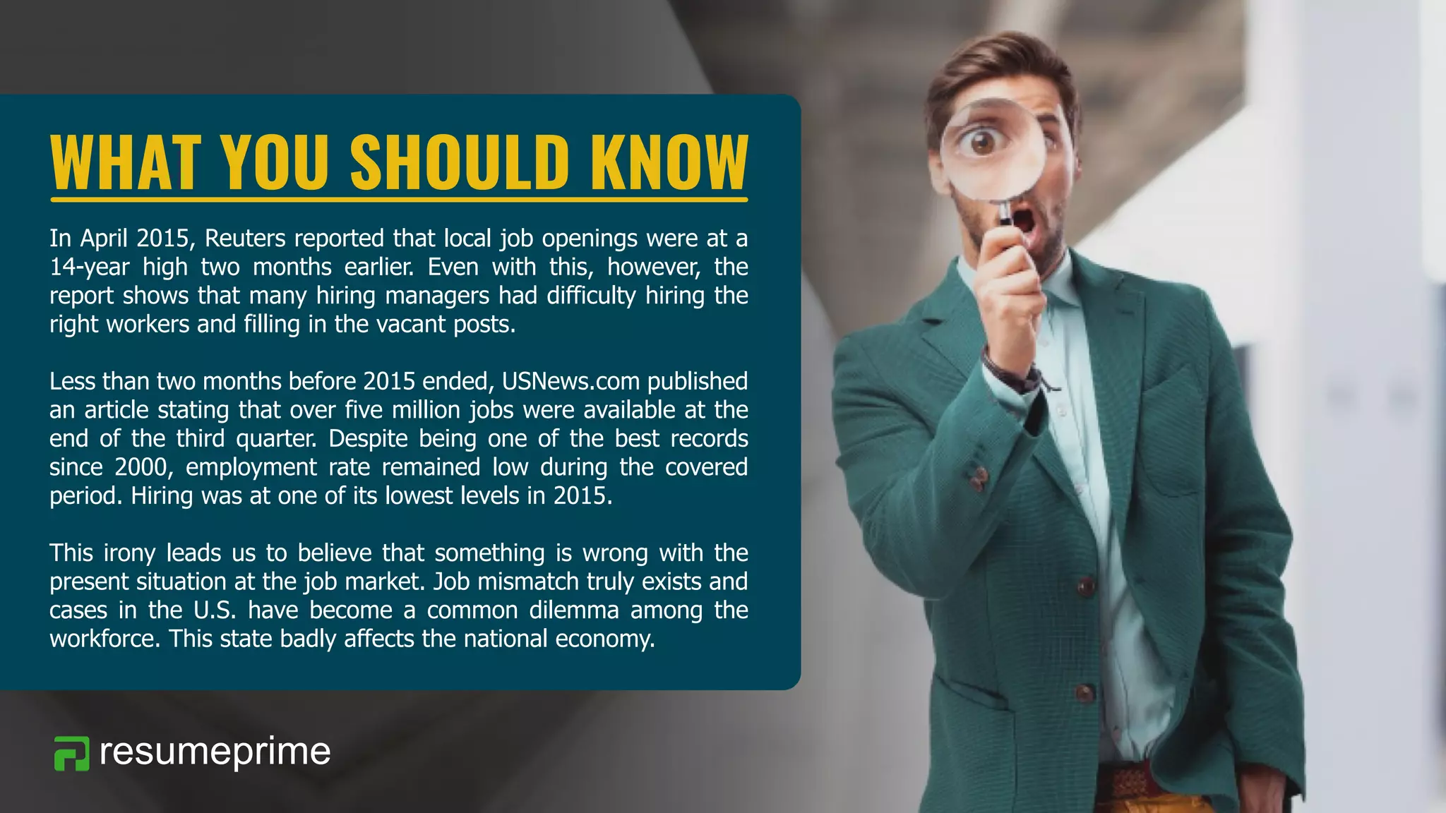 What the Current Labor Says about Job Skill Mismatch | PPT