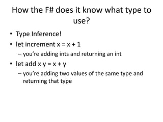 What The F# | PPT