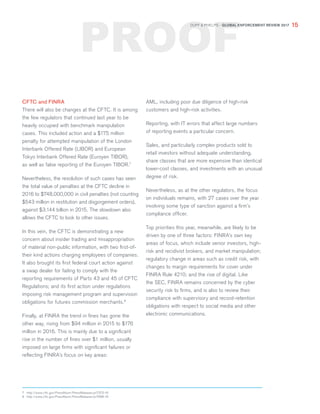 What the Research Tells Us: The SEC, CFTC, FINRA | PDF