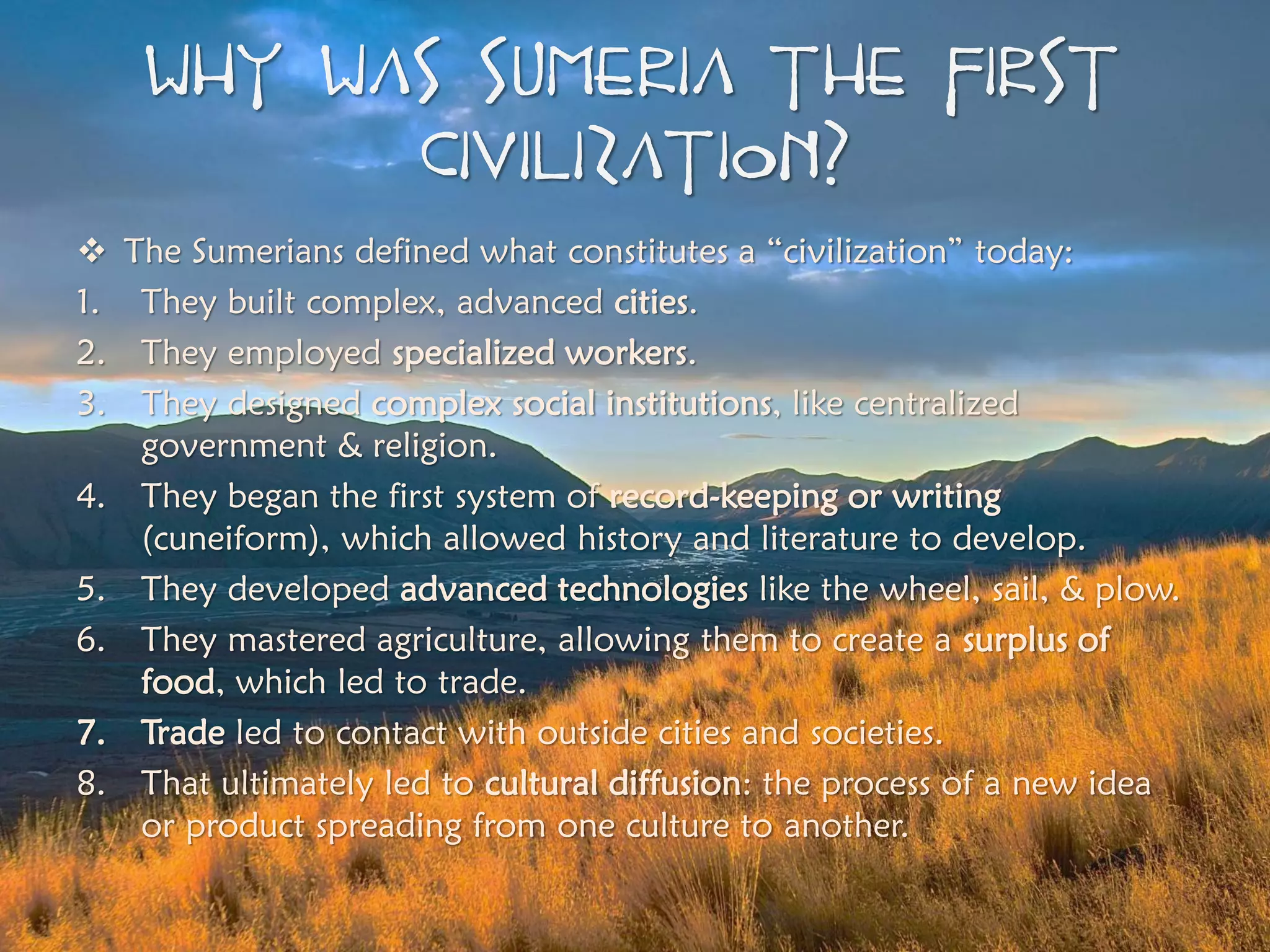 What The Water Gave Us: Ancient Mesopotamia & The Invention Of Writing ...