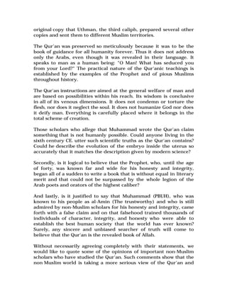 What they say about the quran | PDF