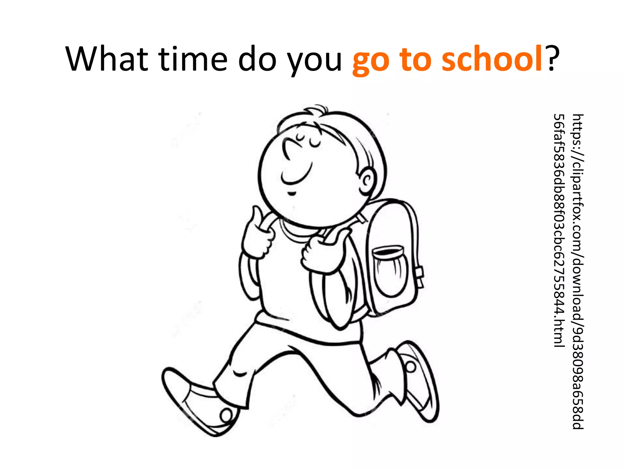 What time do you | PPTX