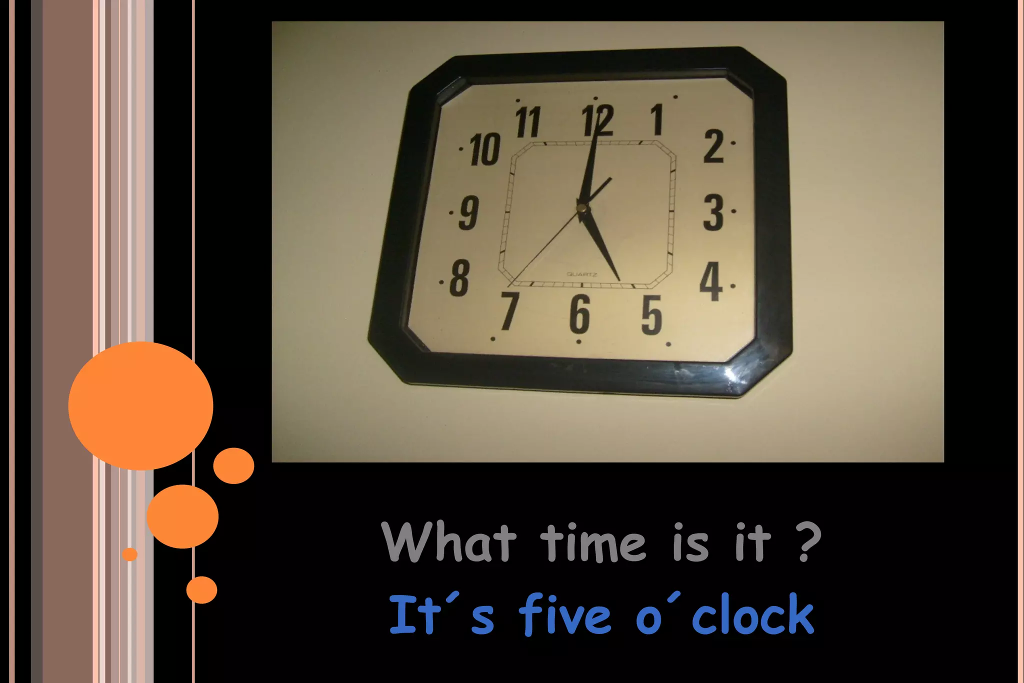 What Time Is It | PPT