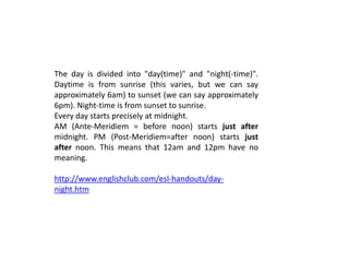 What time is it | PPT