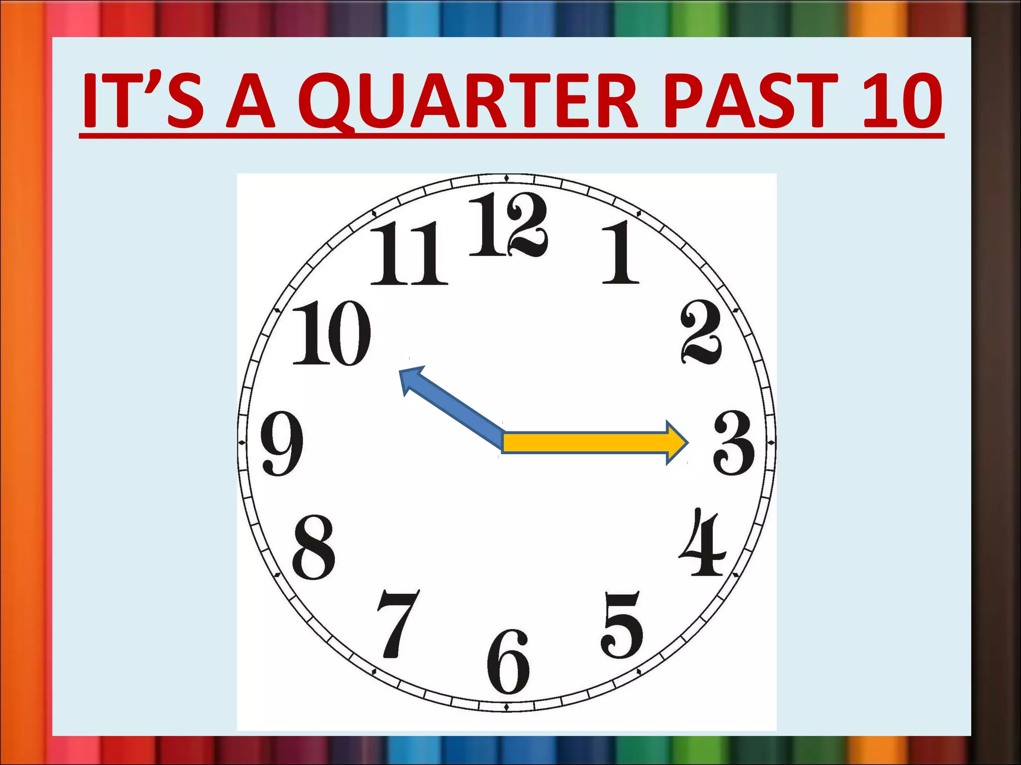 What time is it | PPT