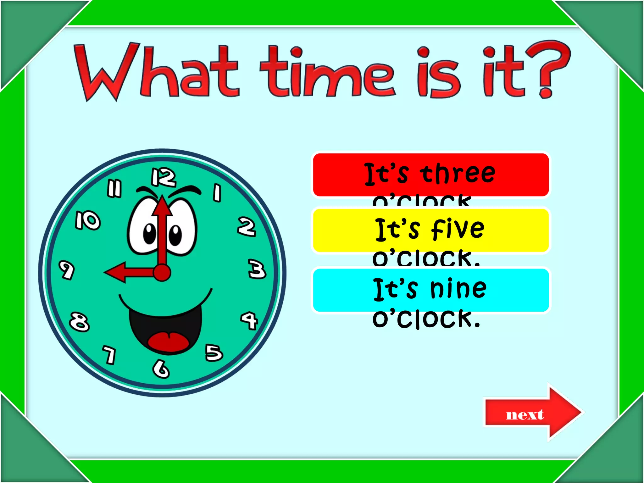 What time is it | PPT