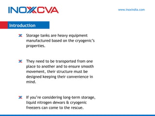 What to consider while selecting the best cryogenic dewar for your ...