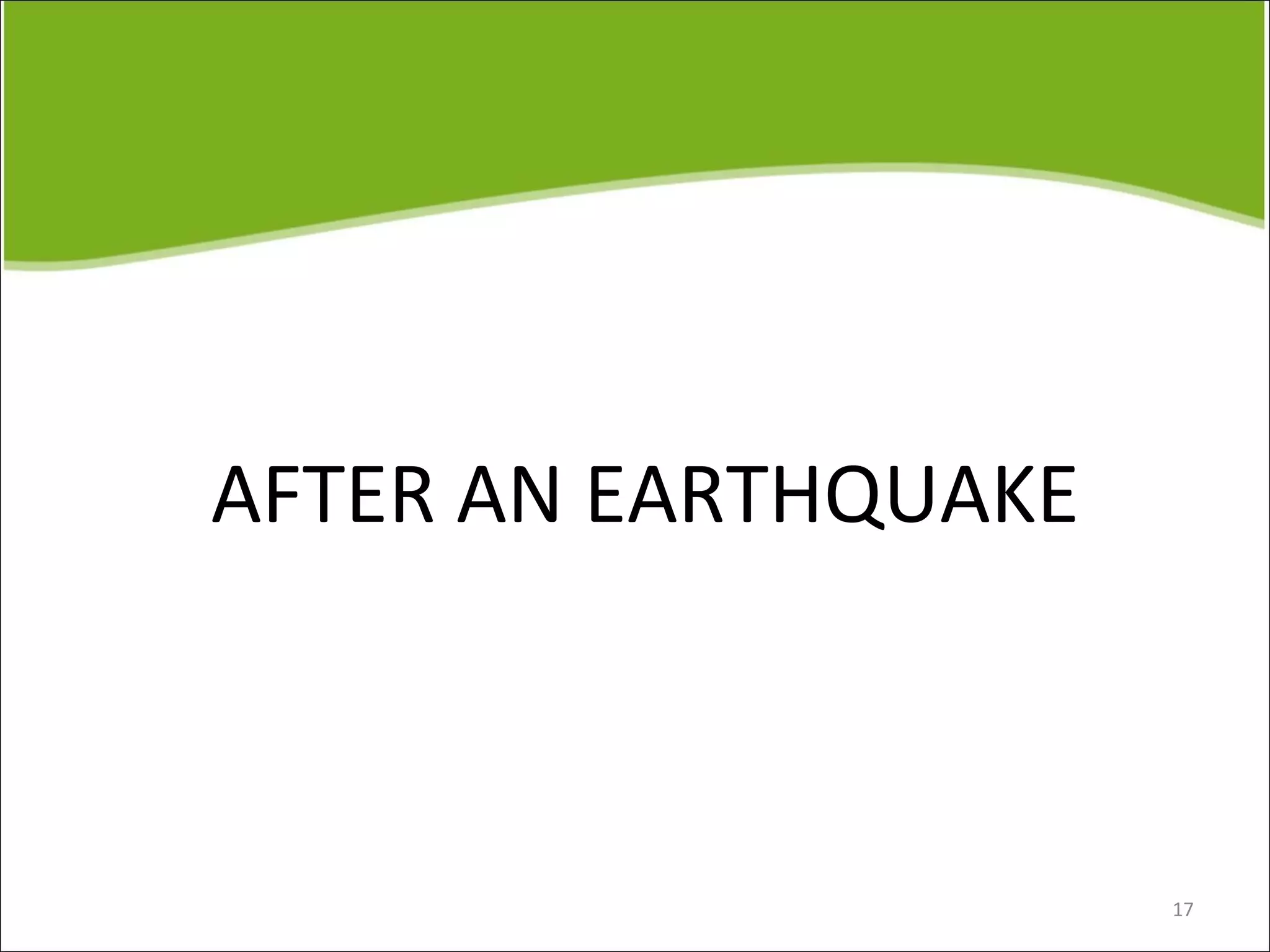 What to do before,during & after disasters | PPT