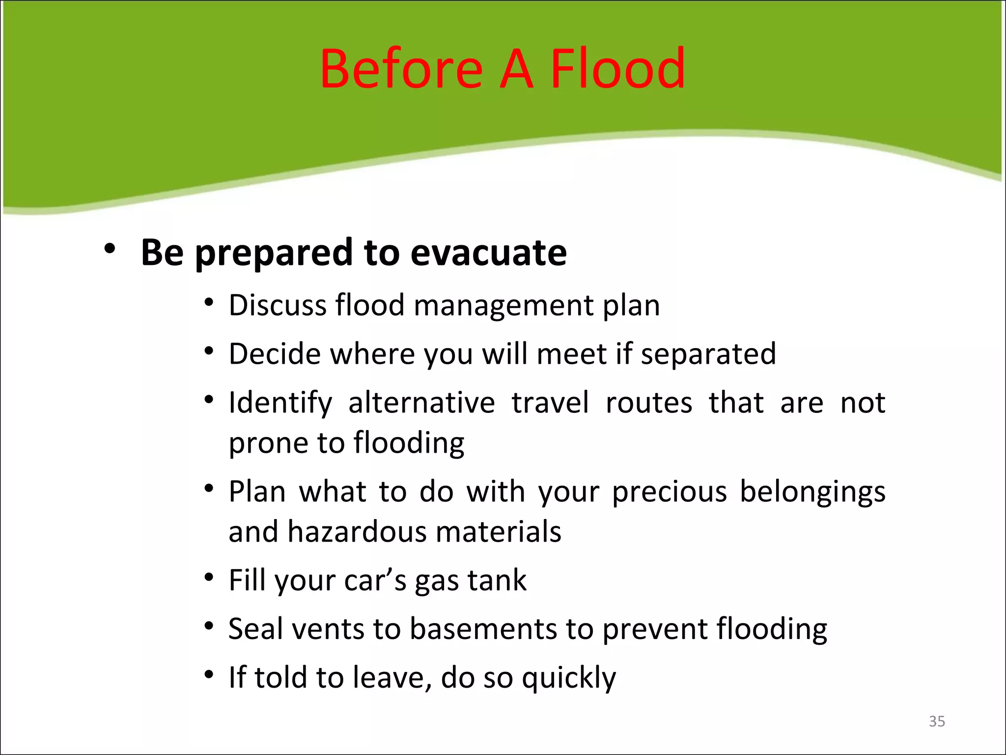 What to do before,during & after disasters | PPT