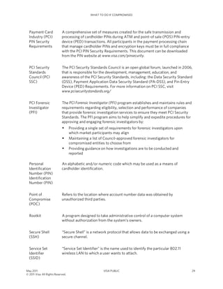 What To Do If Compromised - Fraud Control and Investigations Procedures ...