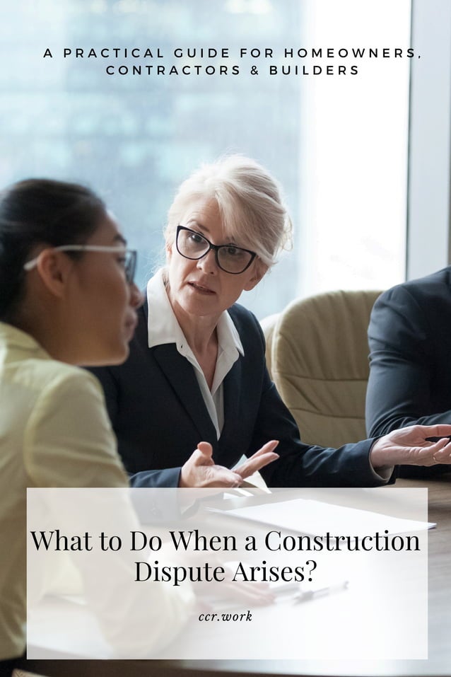 What to Do in a Construction Dispute? Learn step-by-step | PDF