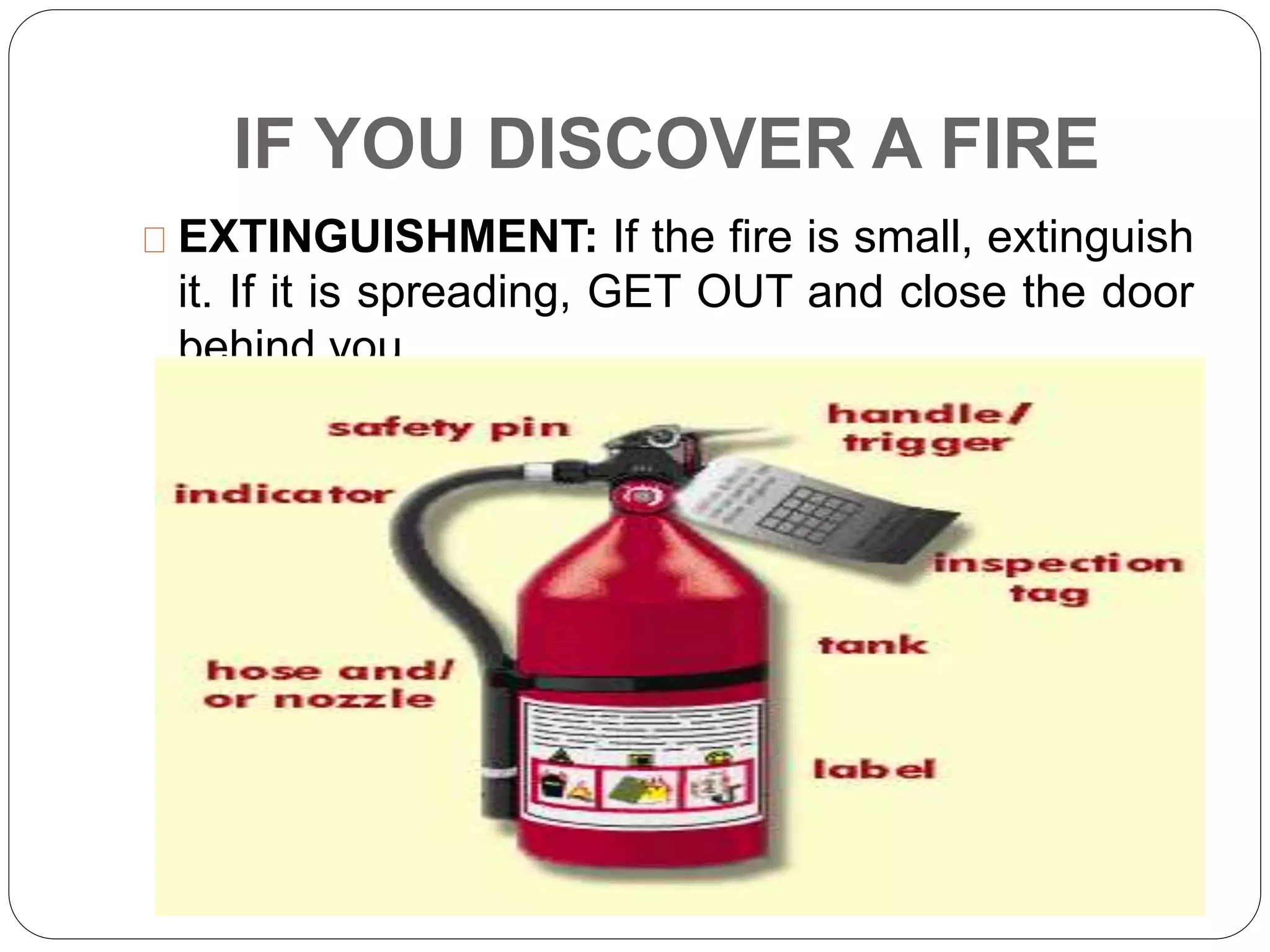 What to do in case of fire | PPTX