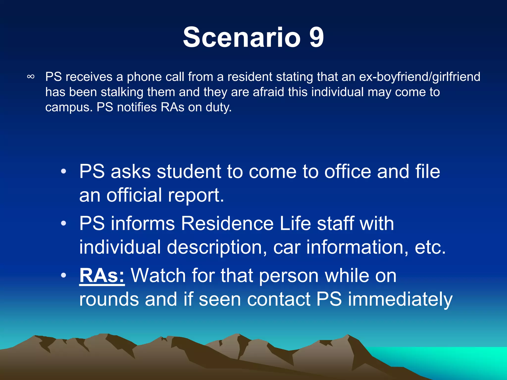 What to do when...RA response protocol | PPTX