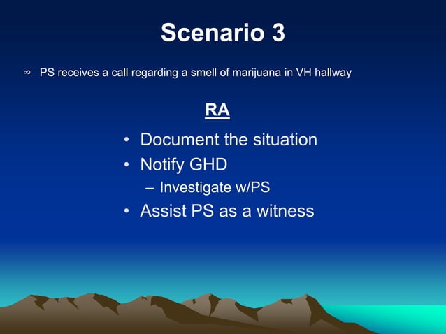 What to do when...RA response protocol | PPTX