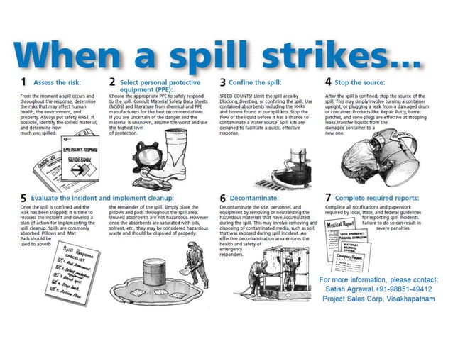 What to do when a spill occurs | PPTX