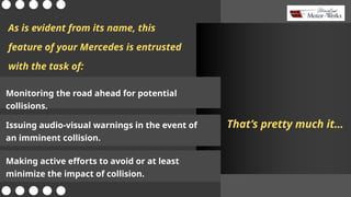 What To Do When Mercedes Collision Prevention Assist Plus Becomes ...