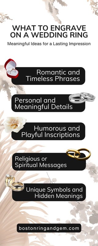 What to Engrave on a Wedding Ring Meaningful Ideas for a Lasting ...