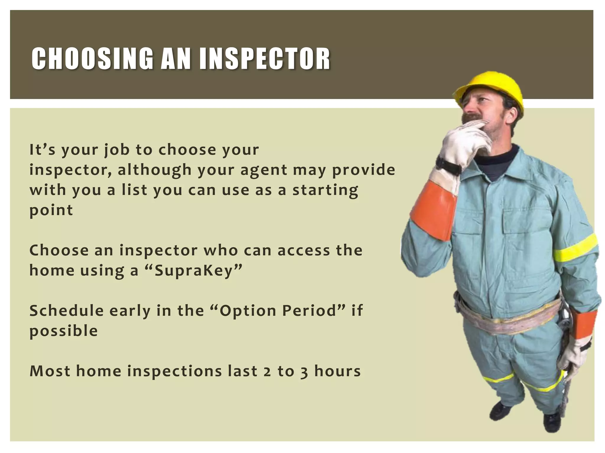 What to expect during the inspection | PPTX