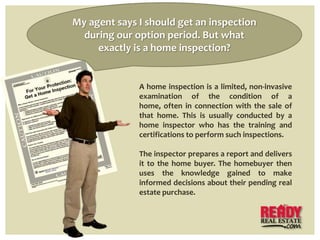 What to expect during the inspection | PPTX