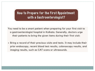 What to Expect During Your First Appointment with a Gastroenterologist ...