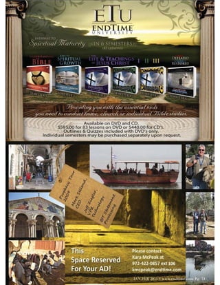 What to expect in 2011 endtime magazine - jan-feb 2011 | PDF