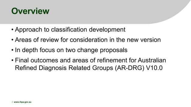 What to expect in AR-DRG Version 10.0 | PDF | Pregnancy | Reproductive Health
